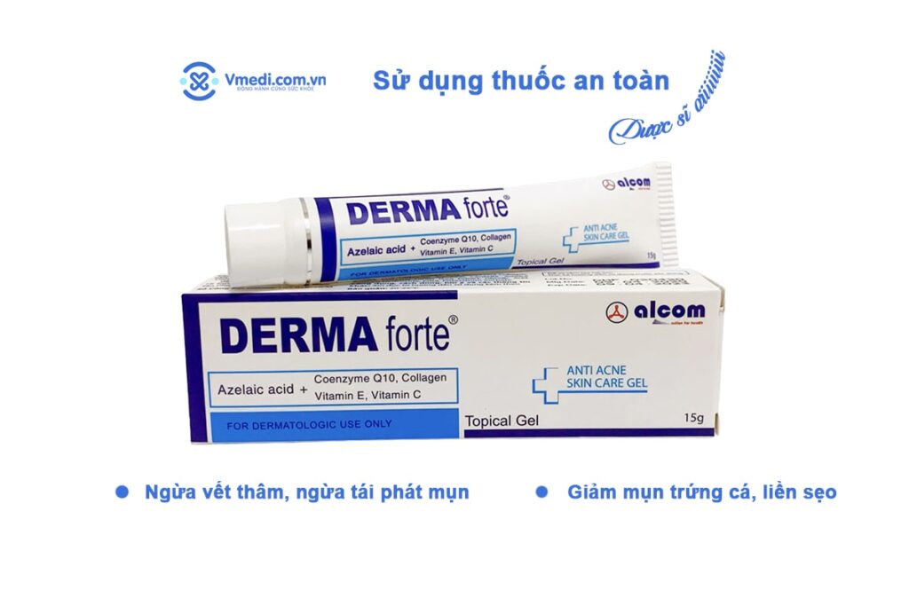 Công dụng thuốc Derma Forte - Vmedi