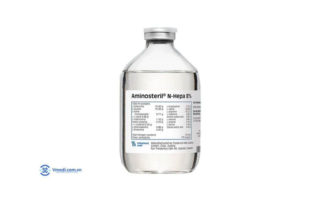 Phân loại dịch truyền Amino Acid trong lâm sàng - Vmedi